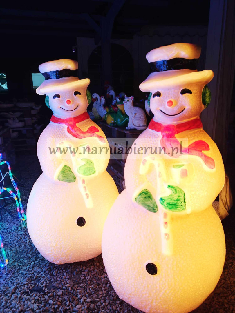 Bałwanek LED bałwan świecący 100 cm ozdoba świąteczna > Góraleks ...